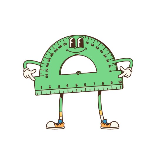 Cartoon Protractor Angle Vector Images (over 150)