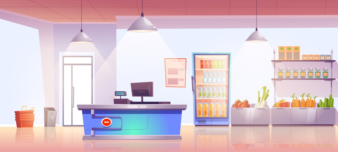 Isometric Empty Retail Shop – Royalty-Free Vector | VectorStock