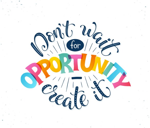 Teamwork letting poster Royalty Free Vector Image