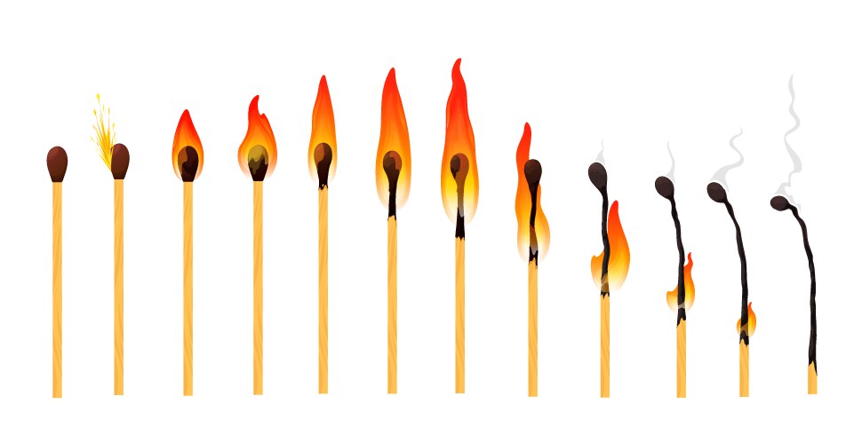 Fire Match Vector Images (over 20,000)