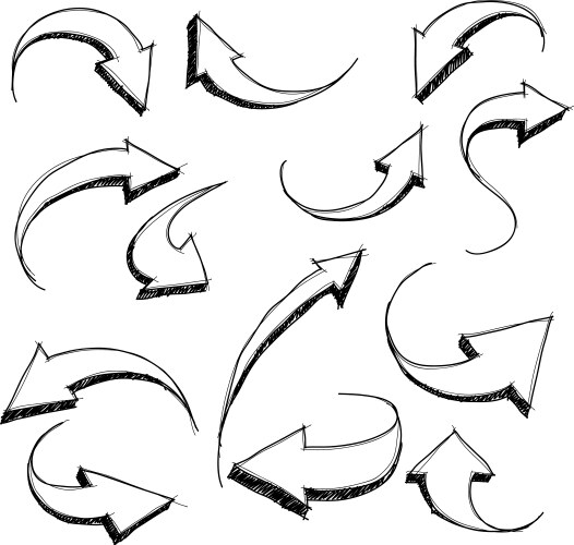 Arrow Drawing Vector Images (over 83,000)