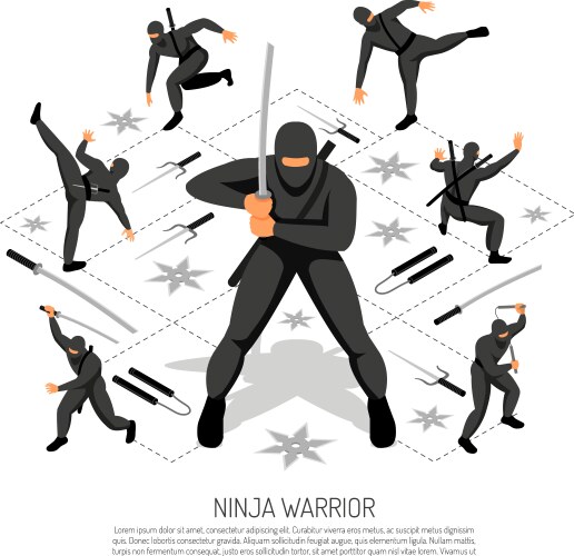 Ninja Vector Images (over 17,000)