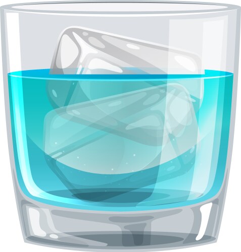 A full glass beaker Royalty Free Vector Image - VectorStock
