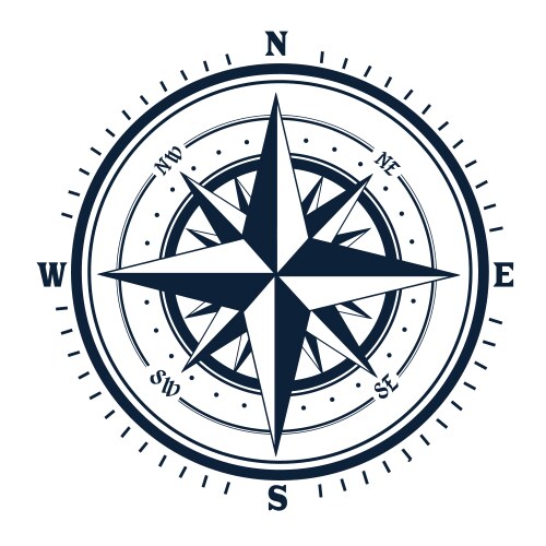 Compass Black and White Vector Images (over 11,000)