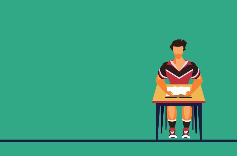 Student Sitting at Desk Vector Images (over 9,200)