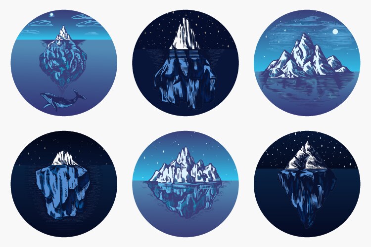 Iceberg Cartoon Vector Images (over 4,300)