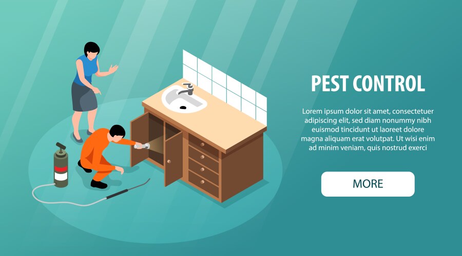 Banner for Pest Control Serviceds Vector Images (over 180)