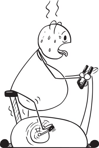 Stick Figure Fat Man Vector Images (over 180)