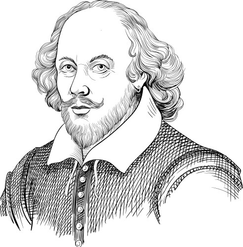 William Shakespeare Vector Images (86)