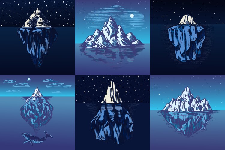 Iceberg Cartoon Vector Images (over 4,000)