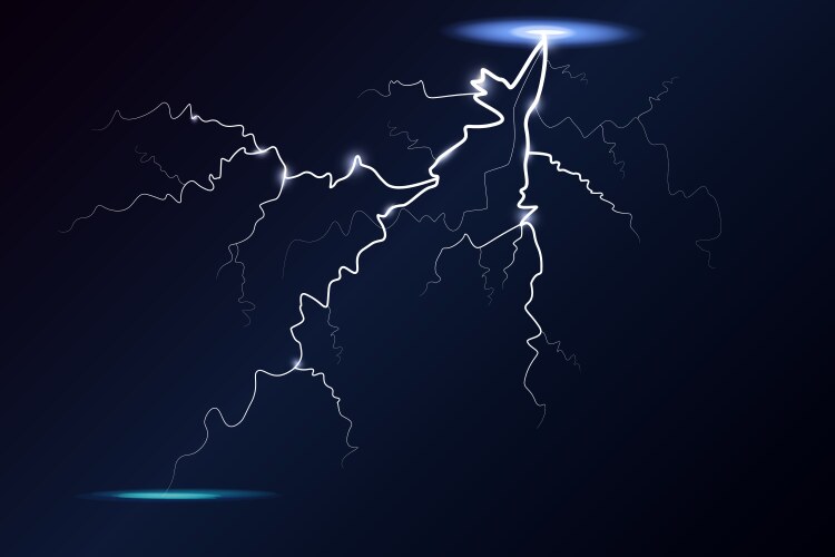 Lightning Royalty Free Vector Image - VectorStock