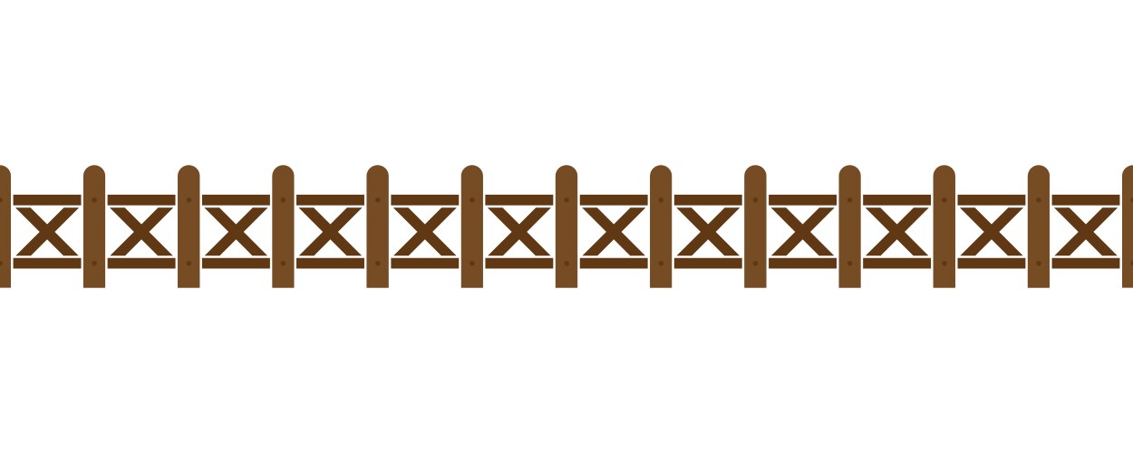 Wooden fence farm wood wall yard Royalty Free Vector Image