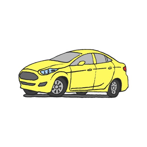 Yellow Car Vector Images (over 36,000)