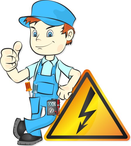 Cartoon Electrician Vector Images (over 3,600)