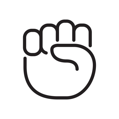 Hand 002 Royalty Free Vector Image - VectorStock