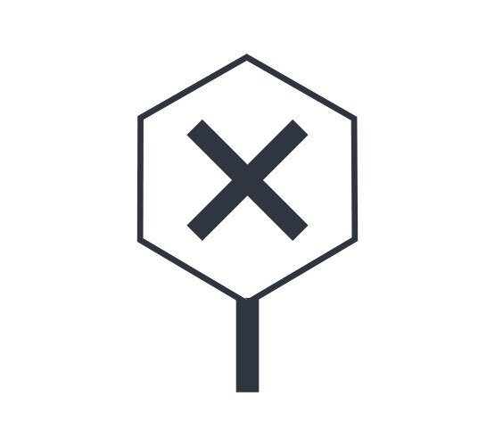 Ultrasonic scaler symbol Royalty Free Vector Image