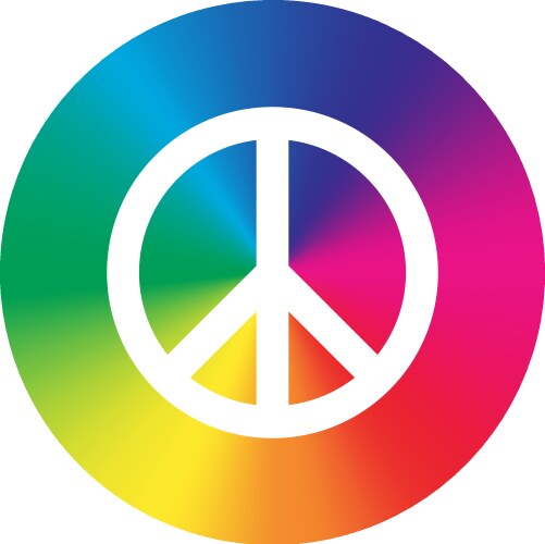 Rainbow shape magic fairytale symbol miracle Vector Image