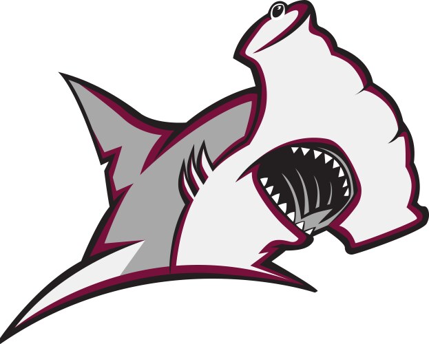 Shark hammerhead logo Vector Images & Graphics for Commercial Use ...