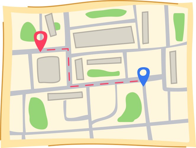 Cartoon Road Map Vector Images (over 7,100)