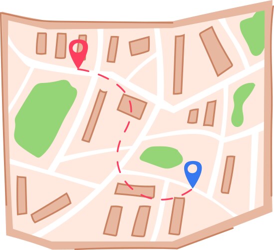 Cartoon Road Map Vector Images (over 7,100)