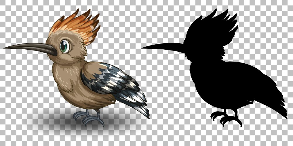 Cartoon roadrunner bird running on road Royalty Free Vector