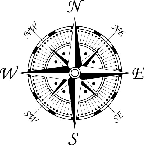 North South East West Symbol Vector Images (over 26,000)