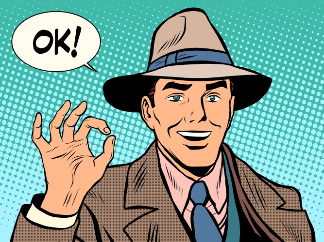 Retro Man Vector Images (over 160,000)