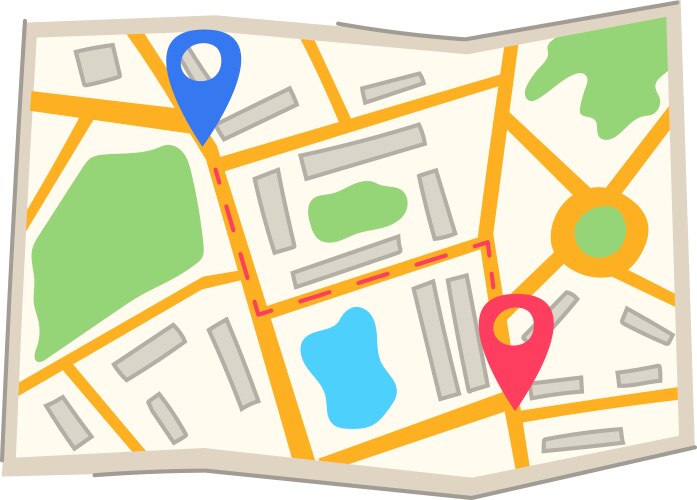 Cartoon Road Map Vector Images (over 7,100)