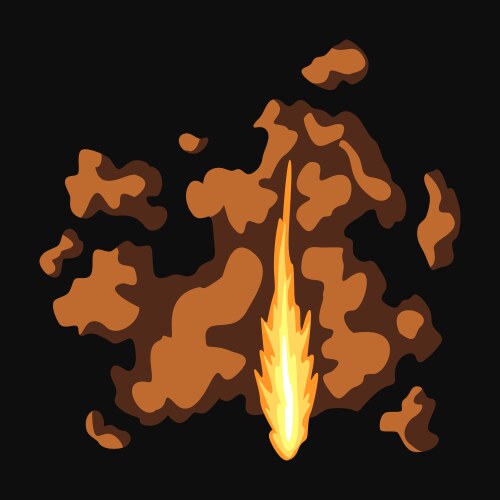 Animation Explosion Sprite Vector Images (over 660)