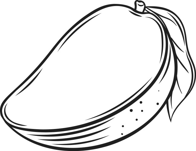 Mango Outline Vector Images (over 1,900)