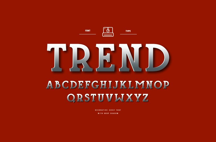 Chrome Font Vector Images (over 6,300)