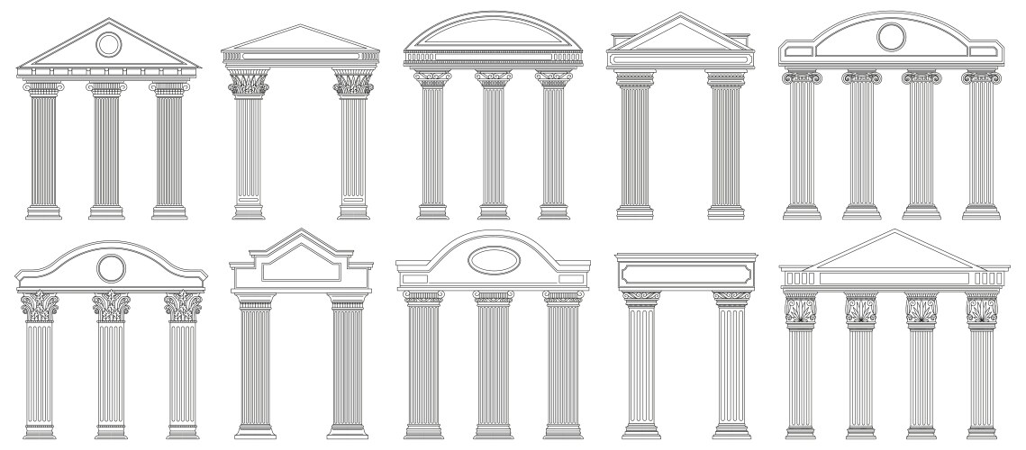 Greek Architecture Vector Images (over 19,000)