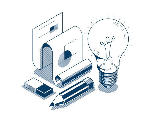 Technical Drawing Bulb Vector Images (over 200)