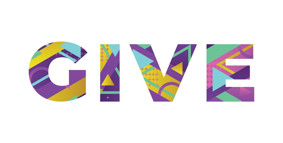 Font design for word art in colorful color Vector Image