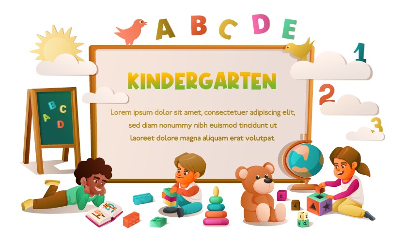 Kindergarten Frame Vector Images (over 5,200)