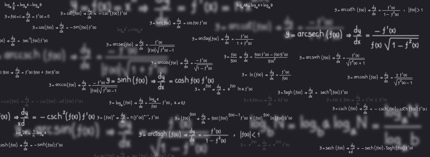 School and university notes on exercises Vector Image