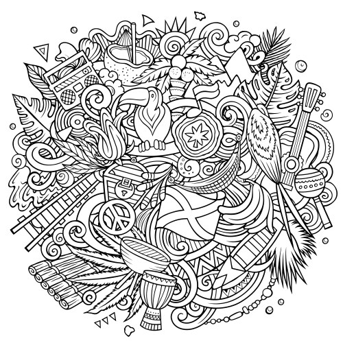 Caribbean Cartoon Vector Images (over 7,900)