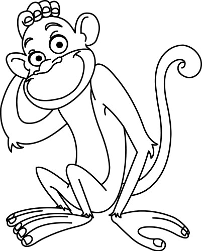 Monkey Outline Vector Images (over 9,500)