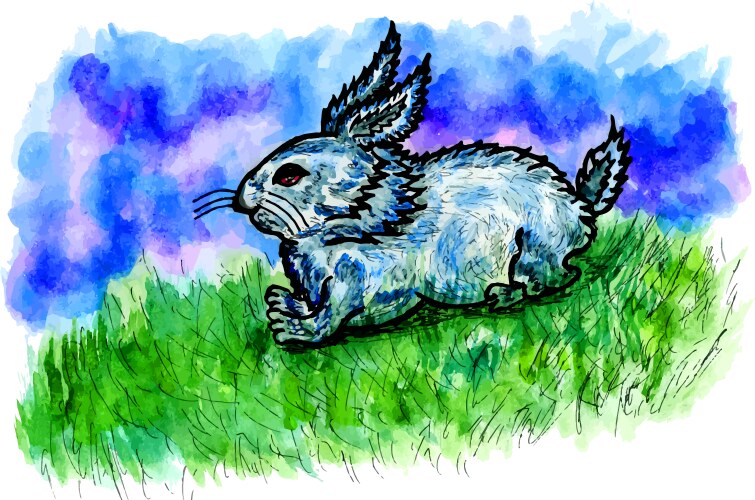 Old Rabbit Vector Images (over 4,600)