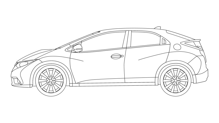 Honda Car Vector Images (over 390)