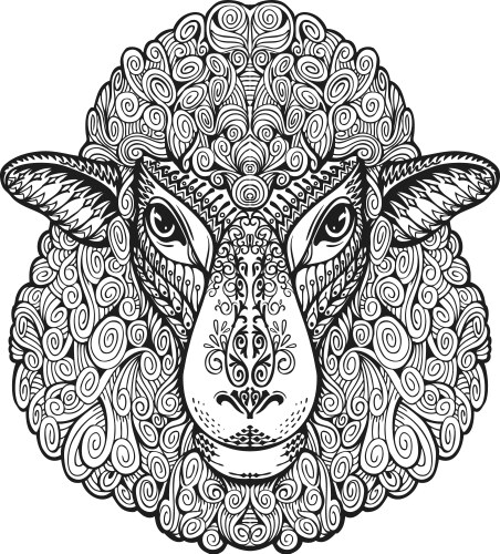 Sheep Outline Vector Images (over 8,100)