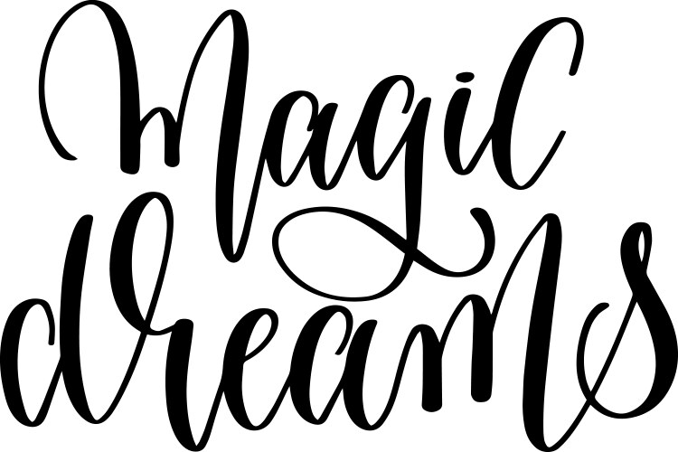 Magical icons print design with slogan Royalty Free Vector