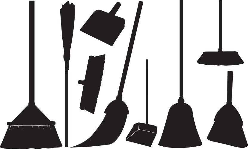 Broom and Dustpan Vector Images (over 5,500)