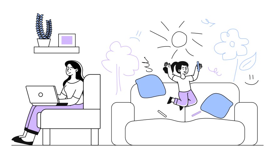 Mother Think Vector Images (over 910)