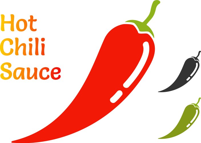 Red hot chili peppers symbol and sign Royalty Free Vector