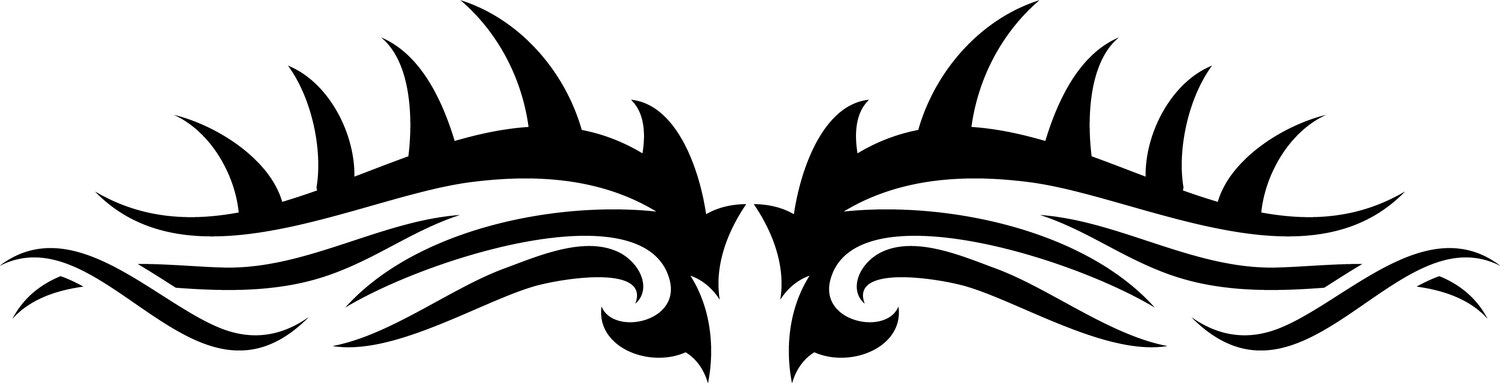 Celtic Fire Tattoos Neo Abstract Tribal Tattoo. Vertical Black