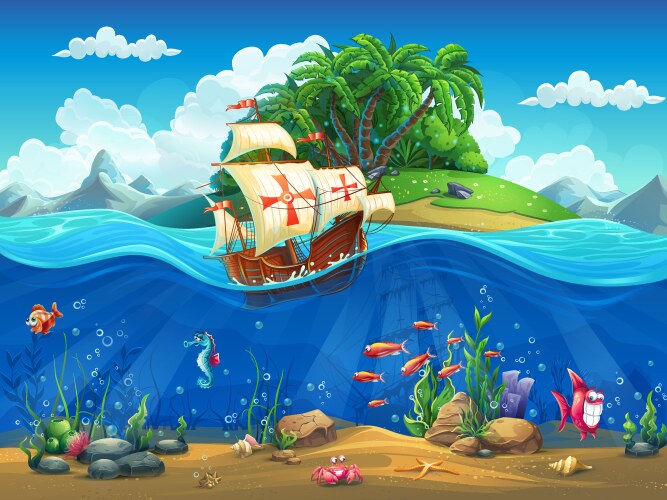 Cartoon Island Vector Images (over 31,000)