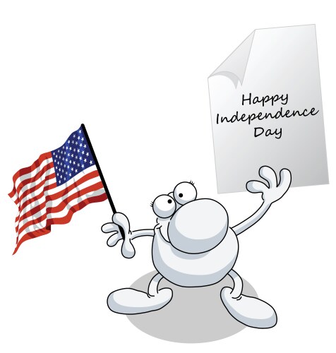 4th of July Cartoon Vector Images (over 2,600)