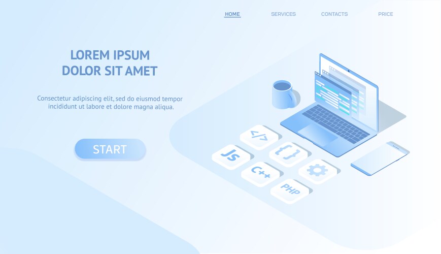 Software Development Banner Vector Images (over 12,000)