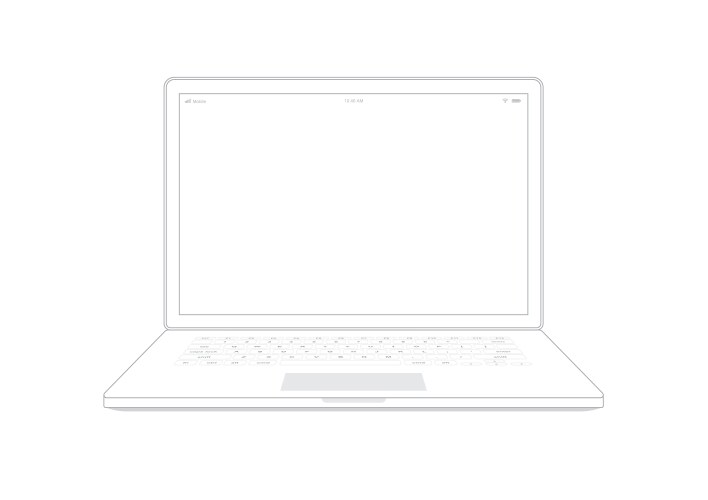 Computer Outline Vector Images (over 540,000)